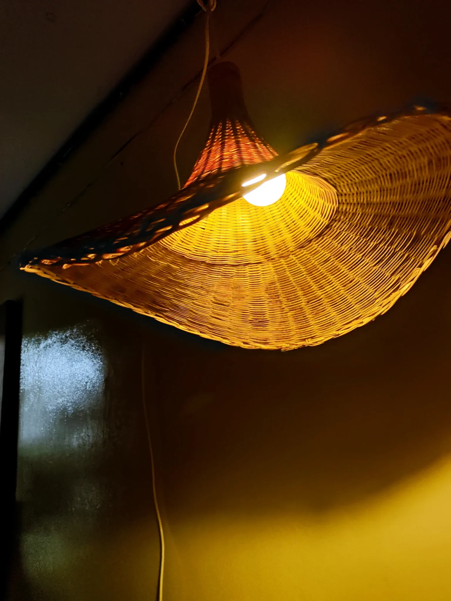 Single Layer Ceiling Hanging Bamboo Lamp Shade - Craftizz.com